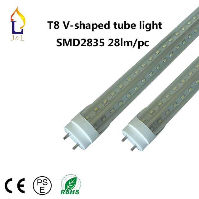 LED Replacement Tube lights,T8,G13,8ft, 75W with 2 strip. 6500K cool ...